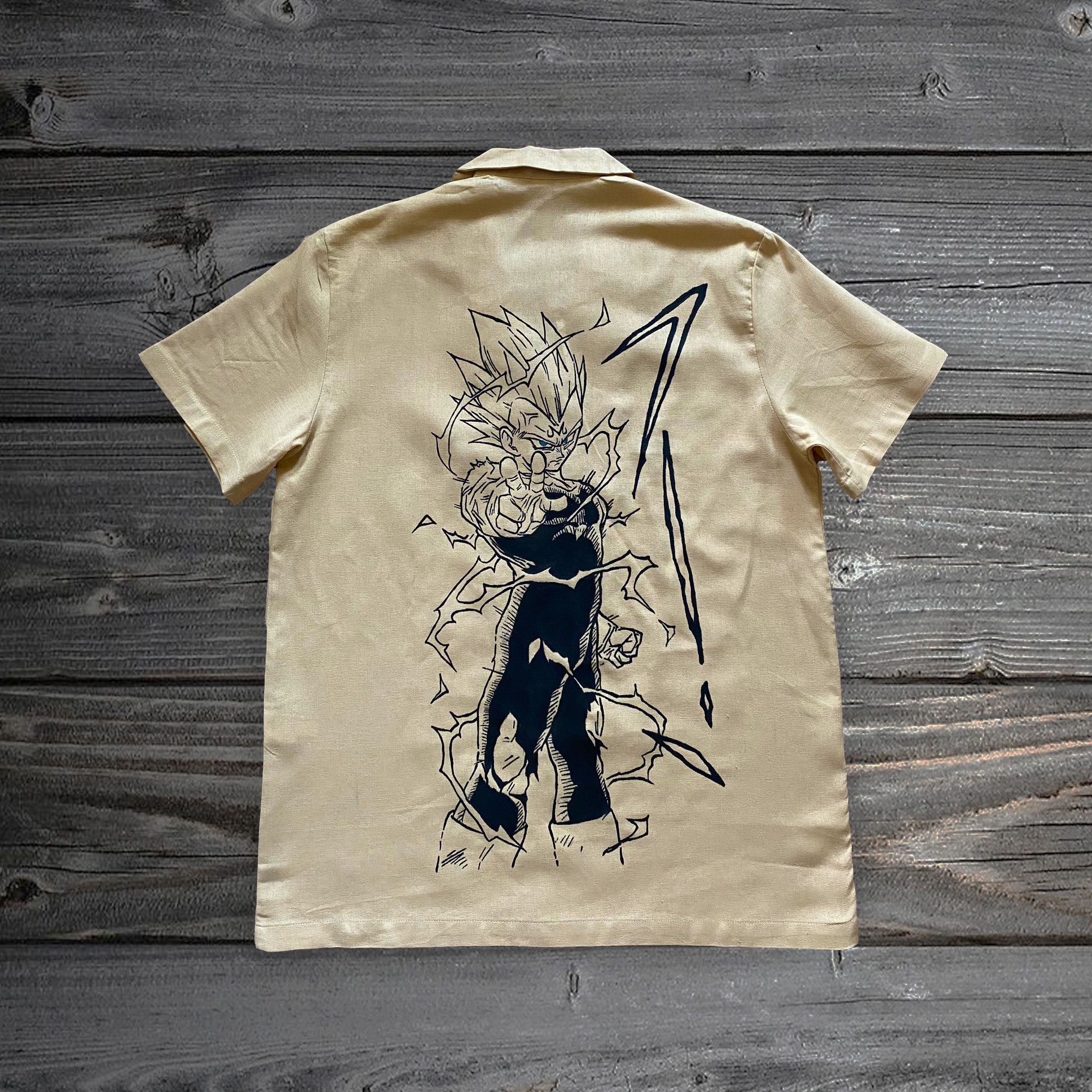 Custom 1/1 Majin Vegeta SSJ Custom Shirt (DragonBall Z) | Grailed
