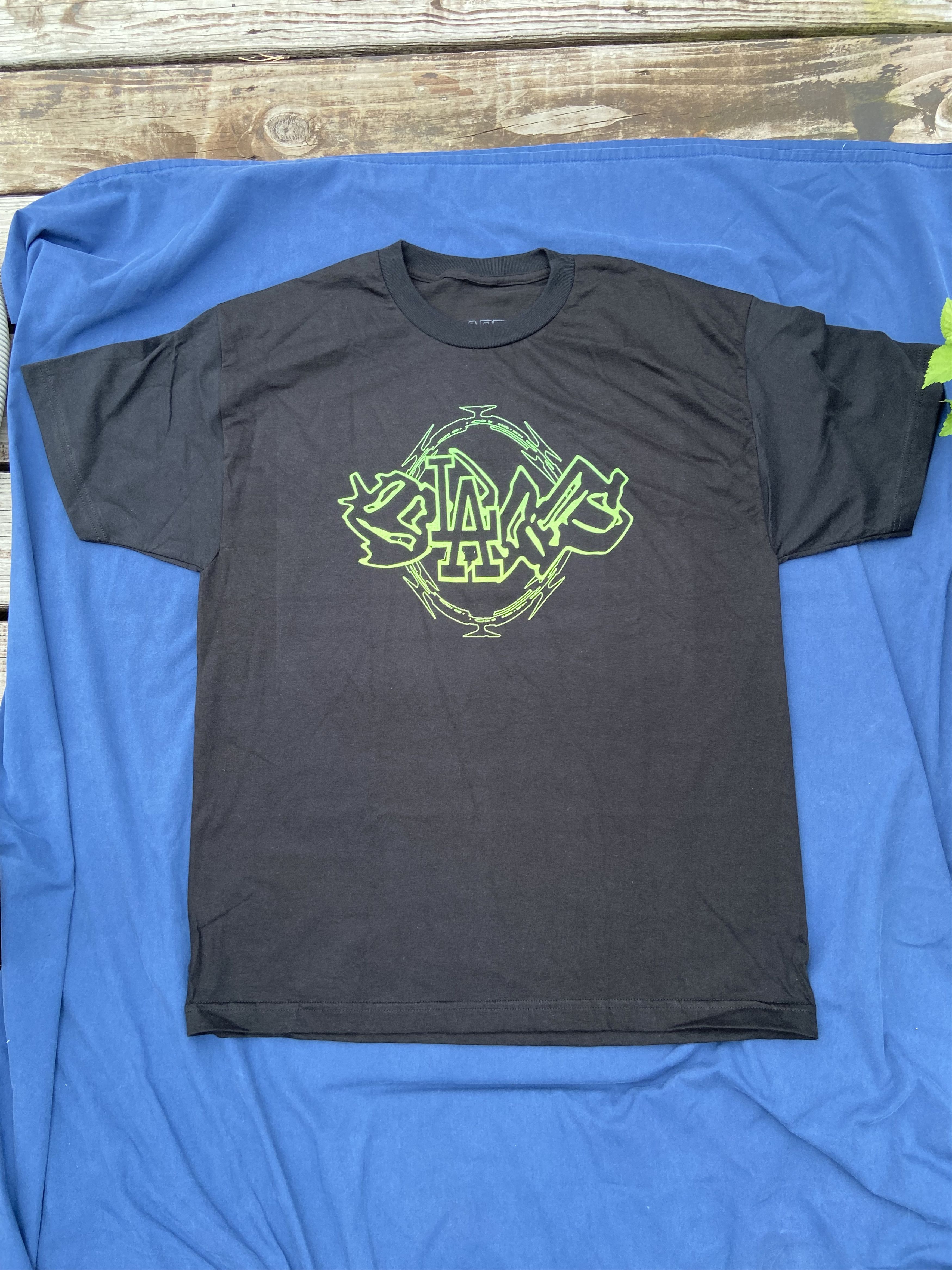 Drain Gang × Sad Boys Bladee Green Fade Razorwire T-Shirt Size Large ...
