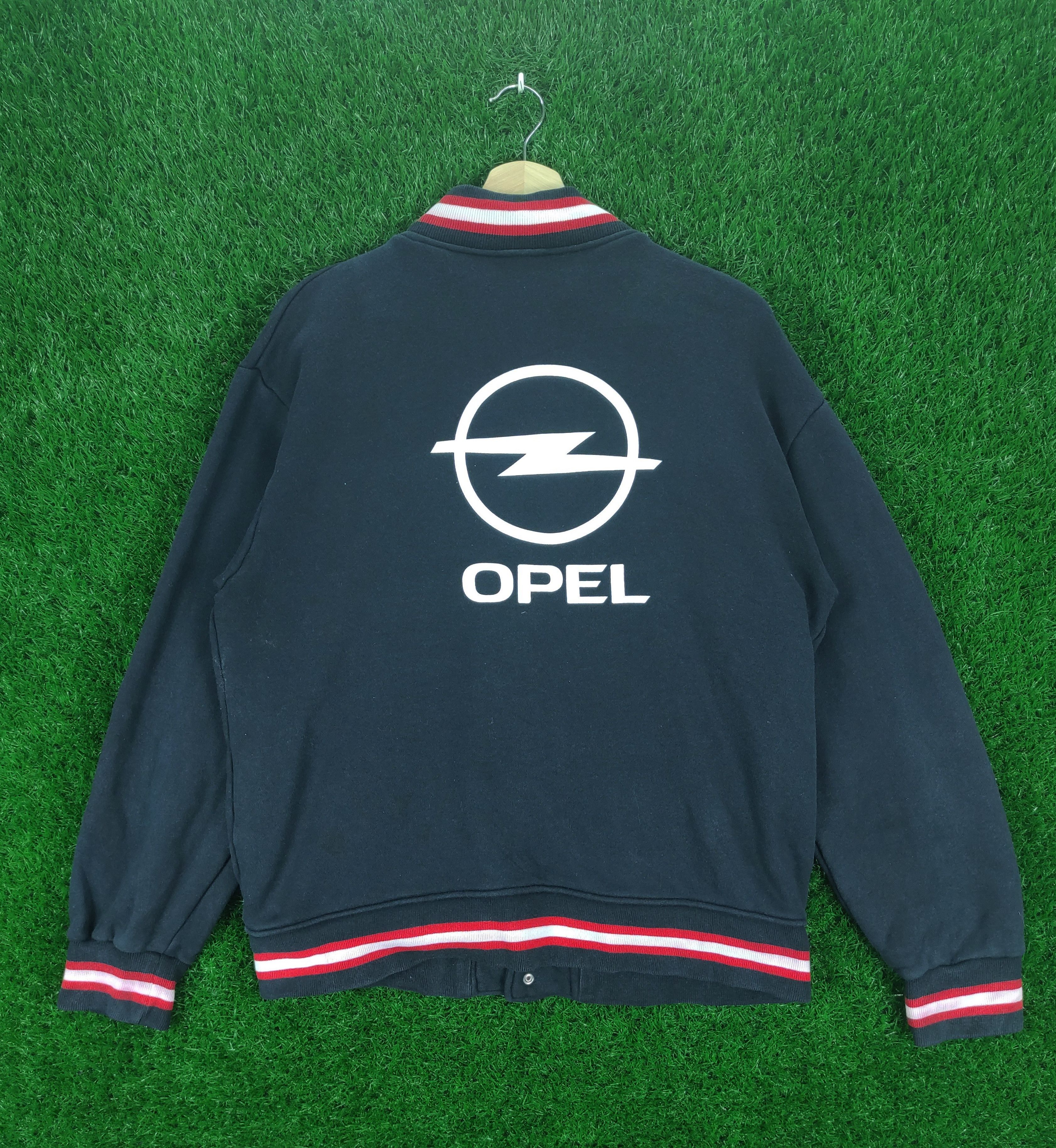 Streetwear × Varsity Jacket × Vintage Vintage Opel Varsity Snap Button ...