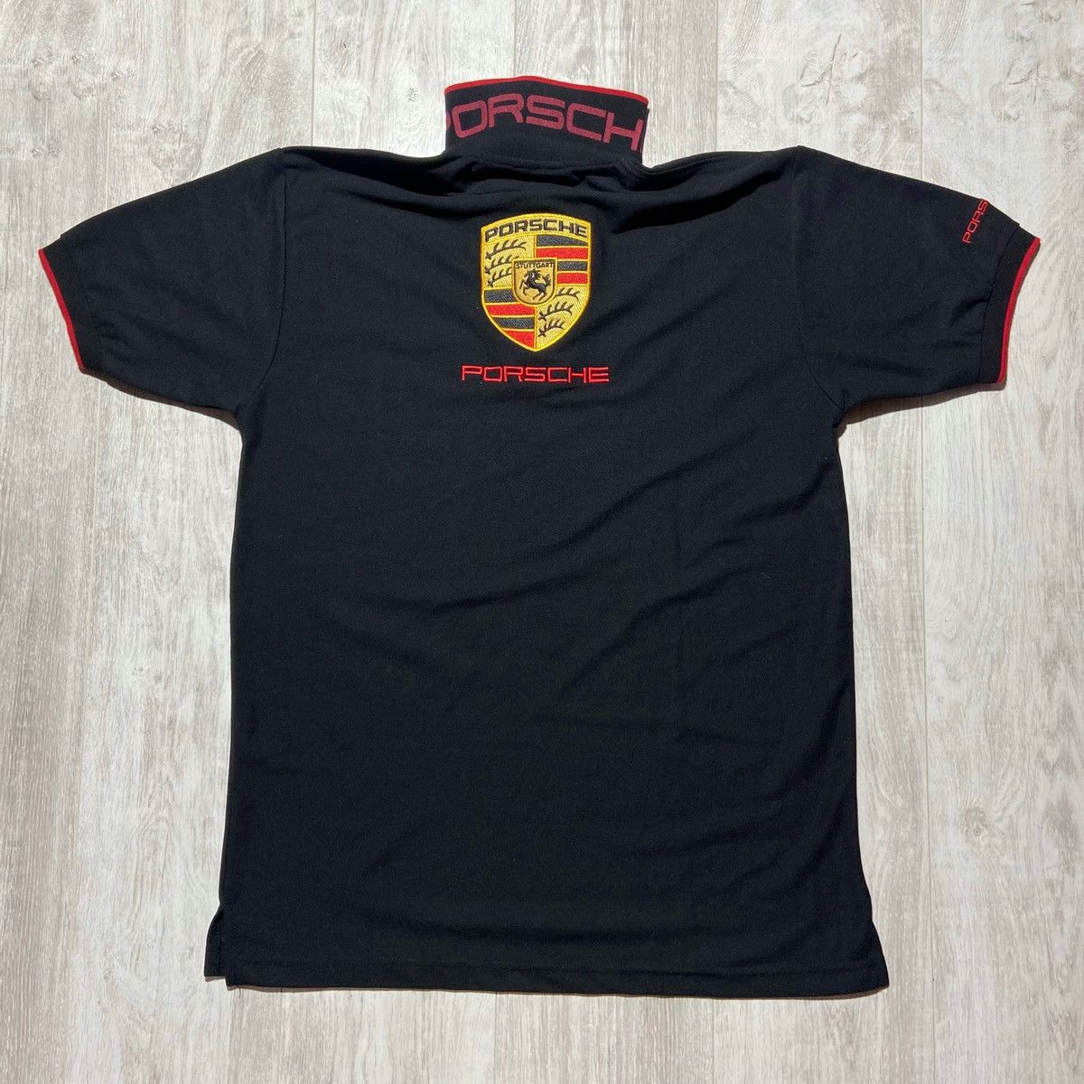 Vintage Vintage 90s Porsche Logo Polo Shirt | Grailed