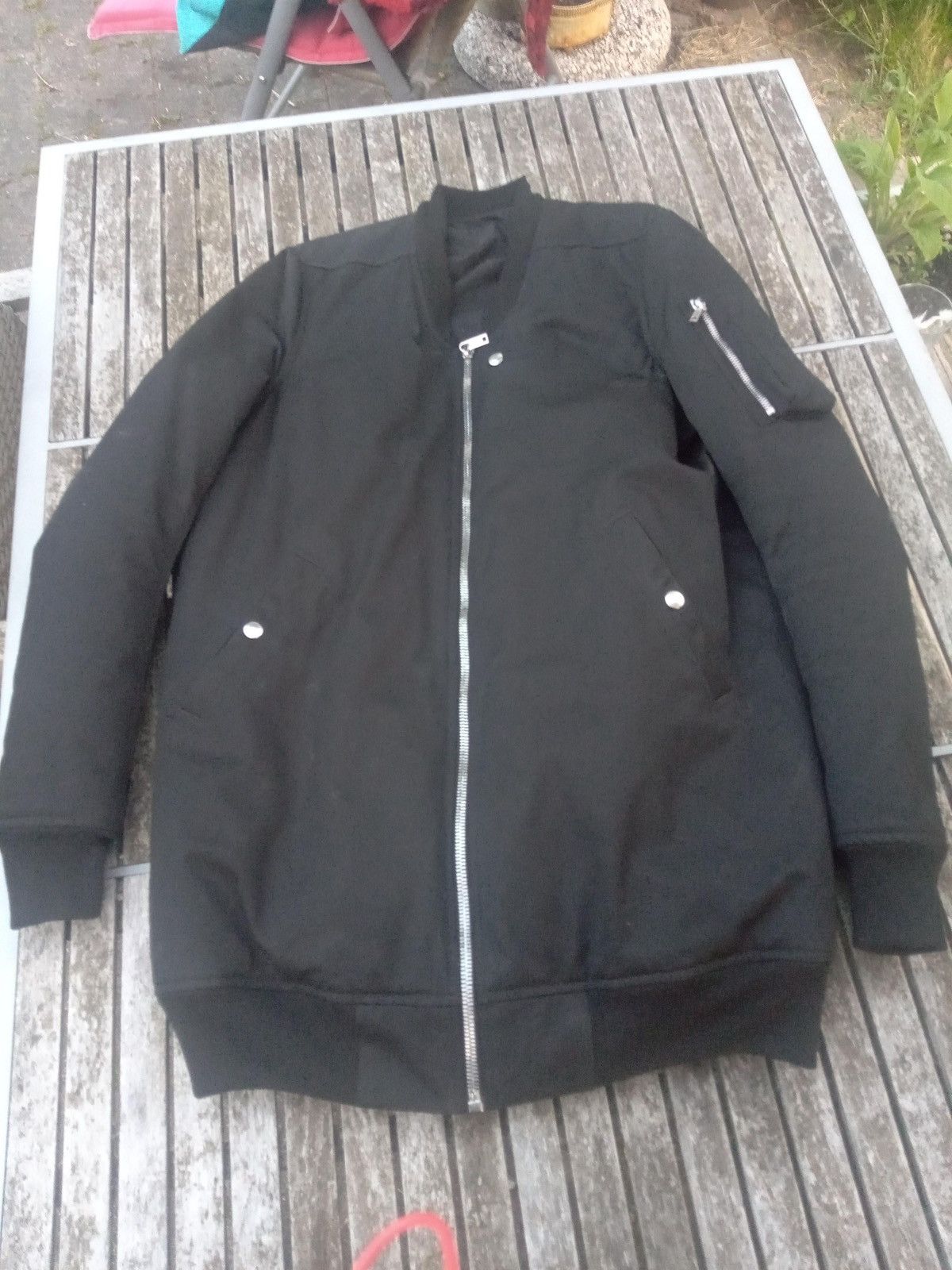 Rick Owens rick owens mainline fw15 sphinx long bomber | Grailed