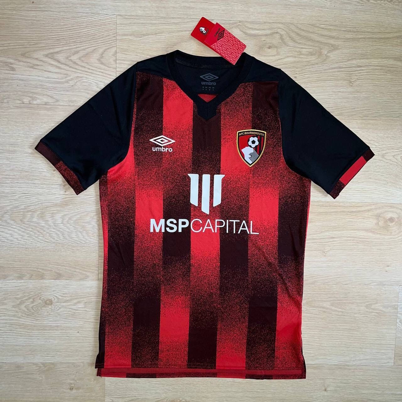 Umbro BOURNEMOUTH UMBRO 2020/2021 FOOTBALL HOME JERSEY NWT | Grailed