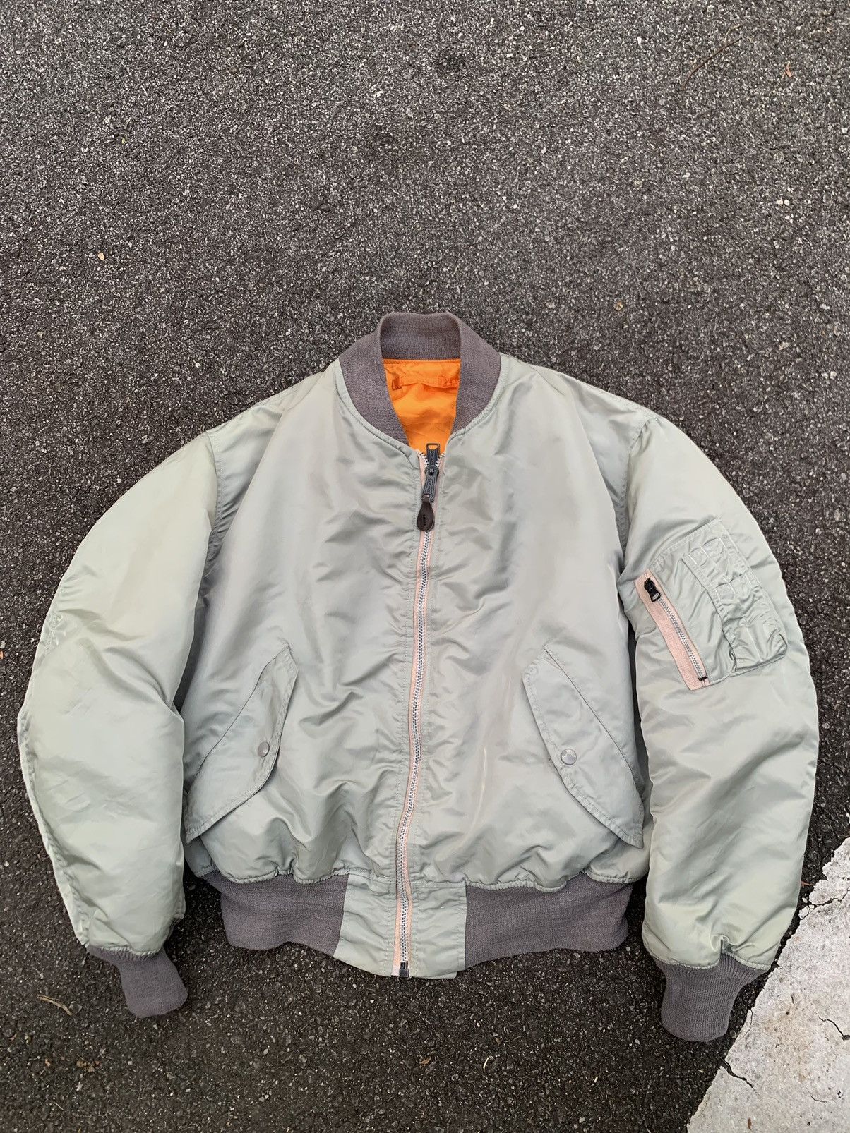 Vintage 🔥LAST CALL🔥VTG MA-1 Flyers Man Intermediate Bomber Jacket🇺🇸 | Grailed