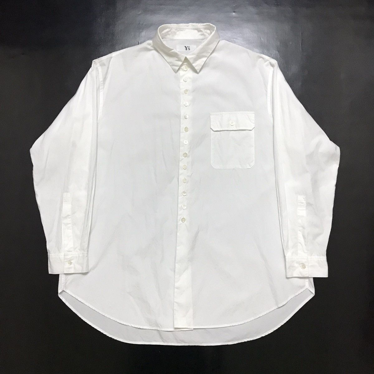 Vintage × Y's × Yohji Yamamoto 90’s Yohji Yamamoto Y’s 14 Button Up ...