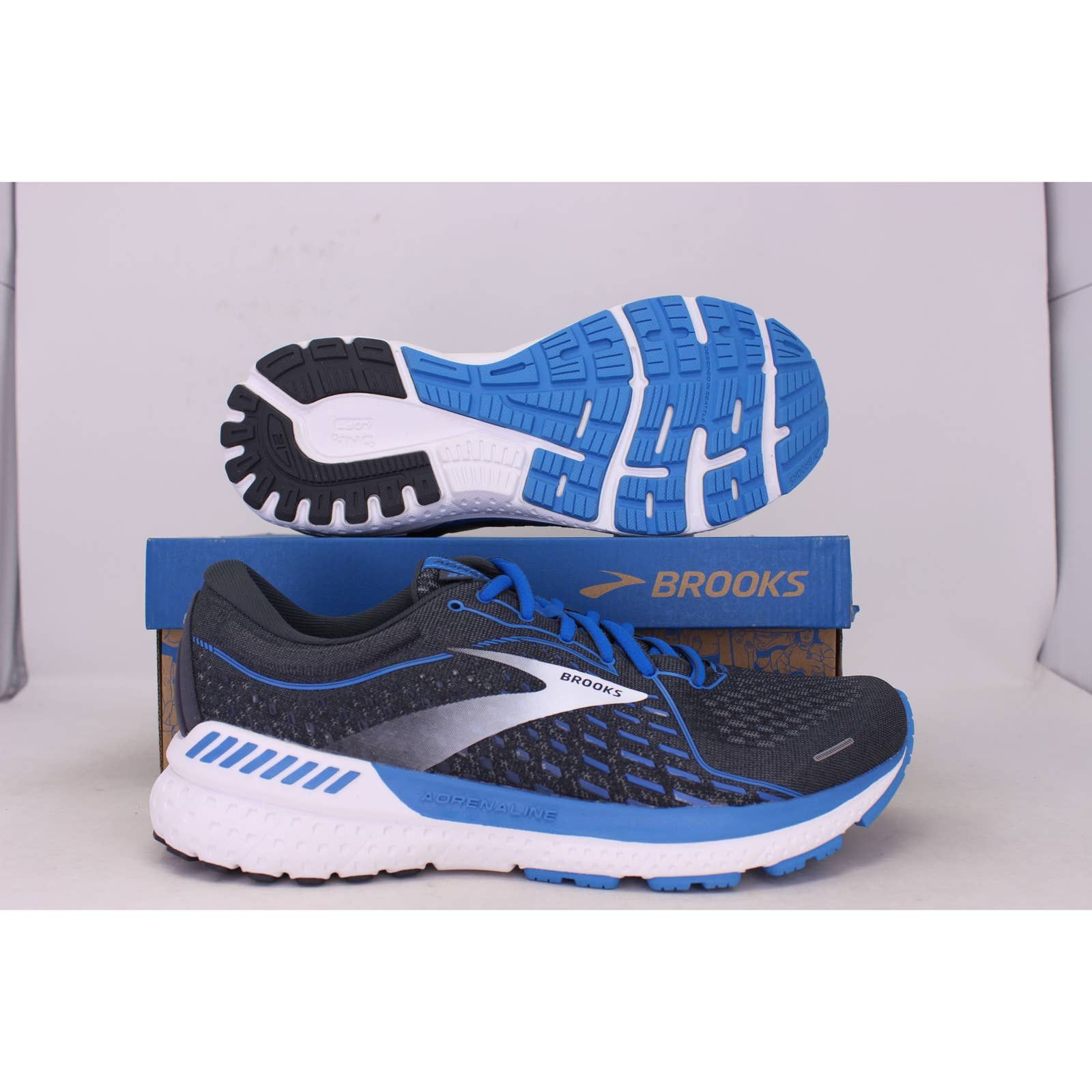 Brooks Adrenaline GTS 21 Grey/Blue 110349 1D 438 | Grailed