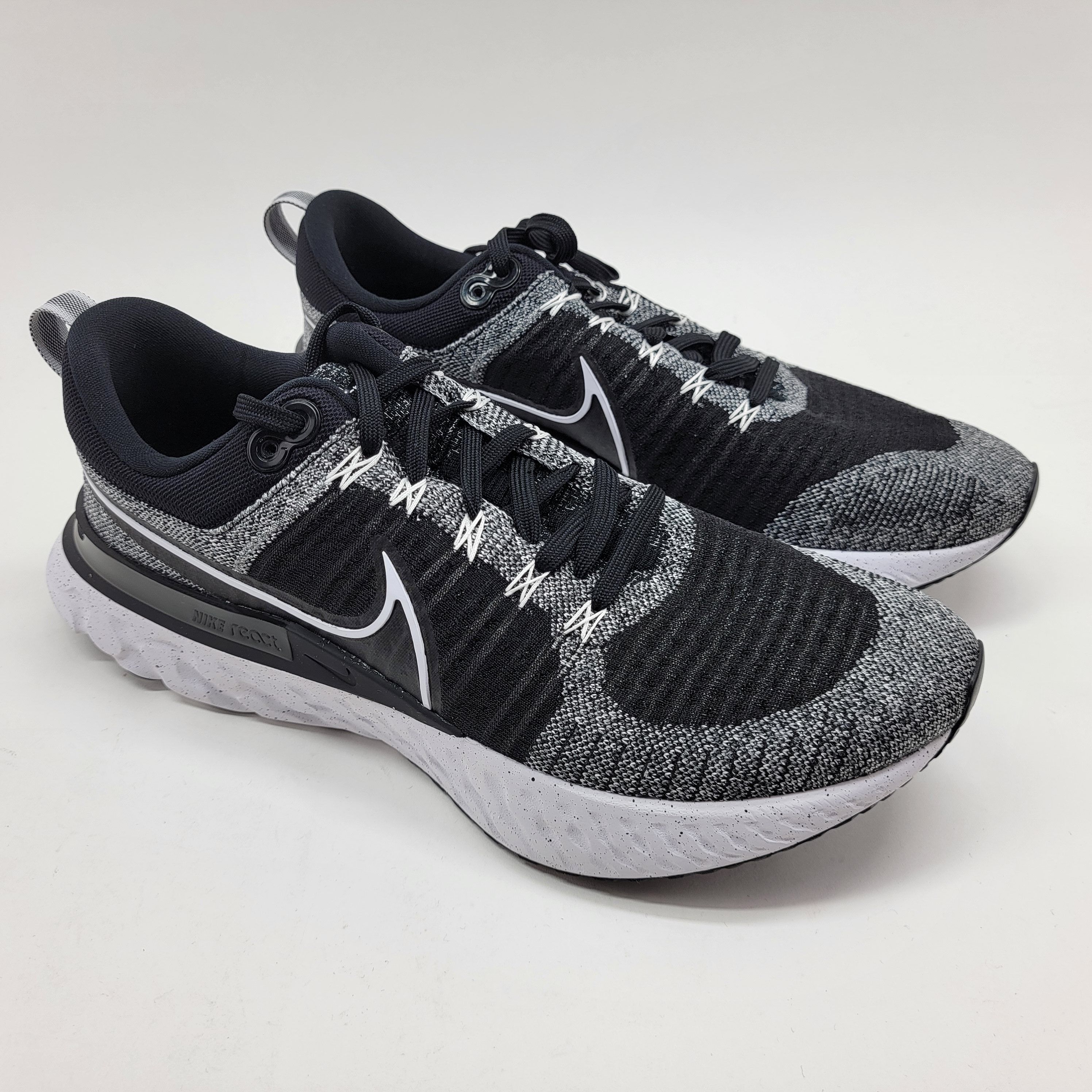 Nike NEW Nike React Infinity Run Flyknit 2 Oreo Black Running | Grailed