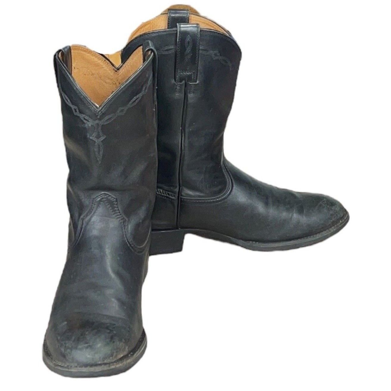 Ariat Black Heritage Roper Western Full Grain Leather | Grailed