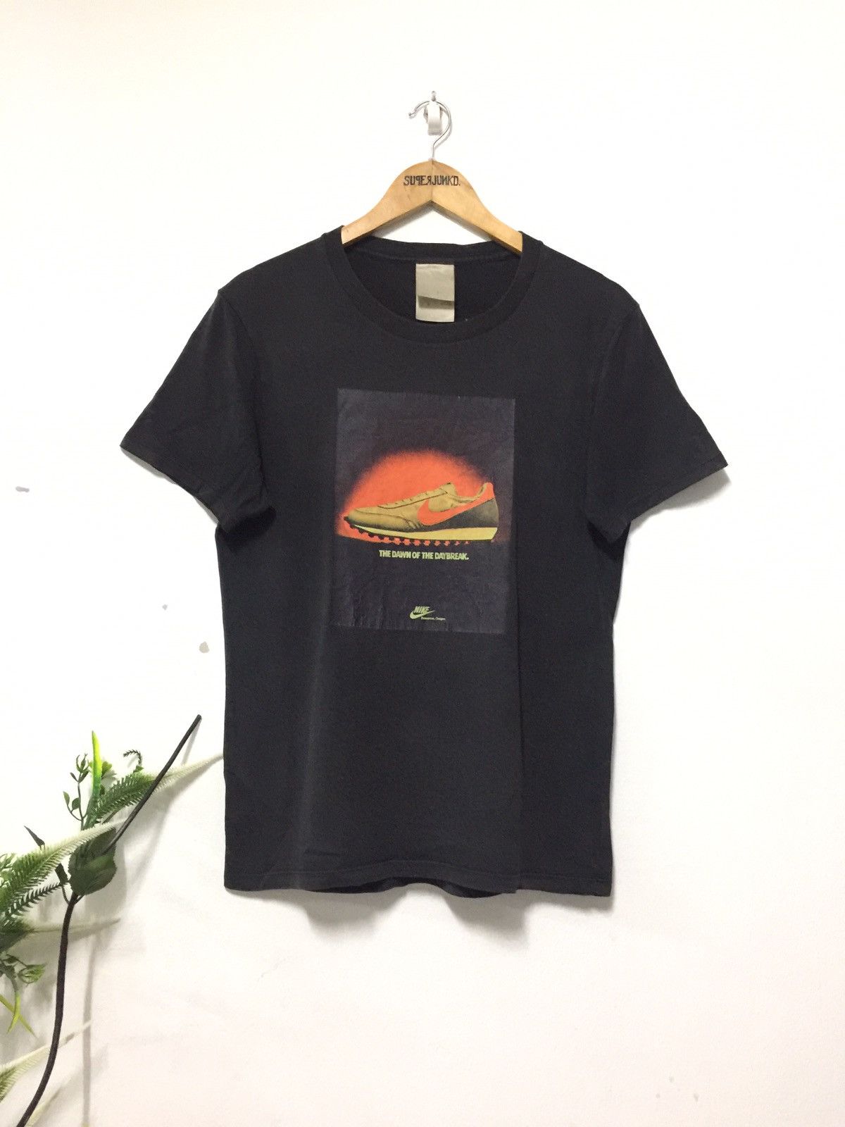 Nike Vintage NIKE Swoosh cortez Tee Shirt Rare | Grailed