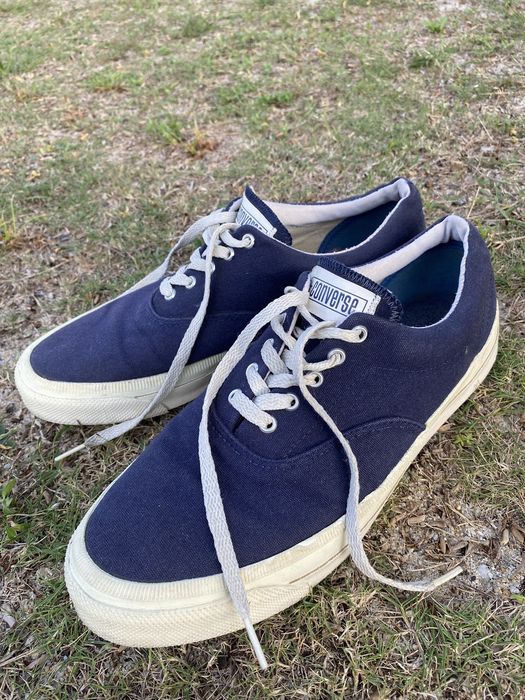 Vintage Vintage 90s Converse Skid Grip low casual shoes U.S.A made ...