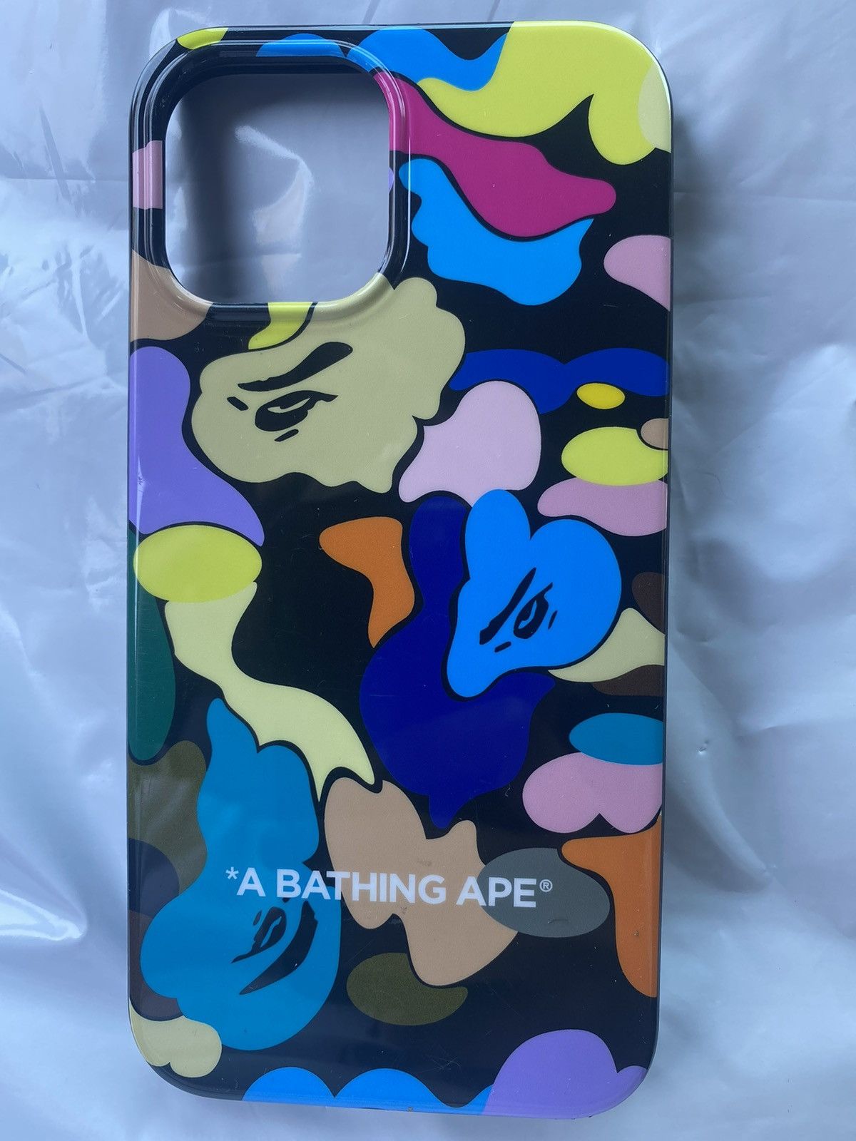 Bape iPhone 12 Pro Max Multi Camo Case *LIKE NEW* | Grailed
