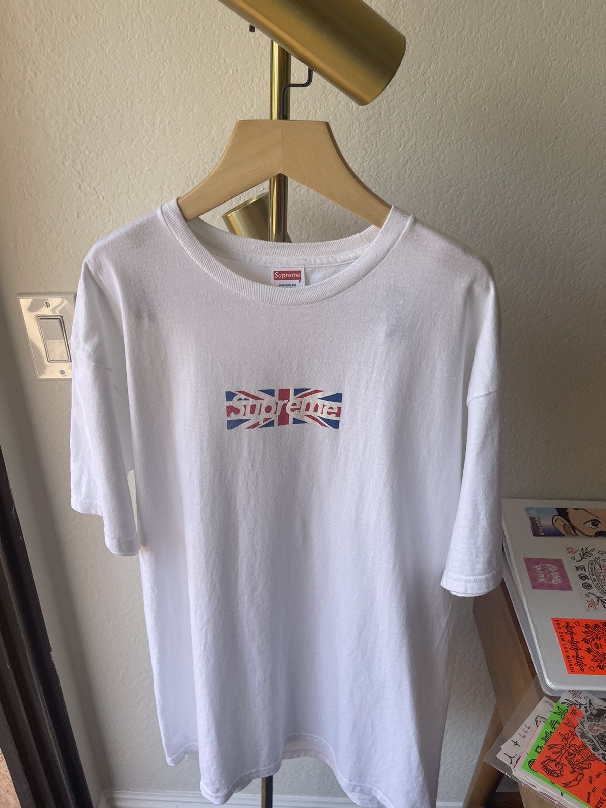 Supreme Supreme Union Jack Uk Box Logo | Grailed