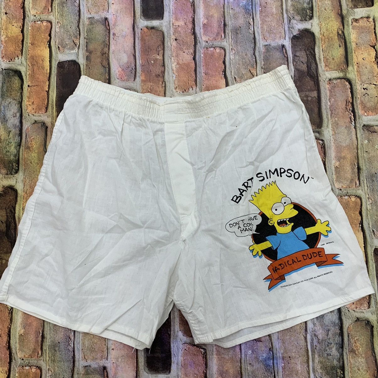 The Simpsons × Vintage Vintage The Simpsons shorts | Grailed