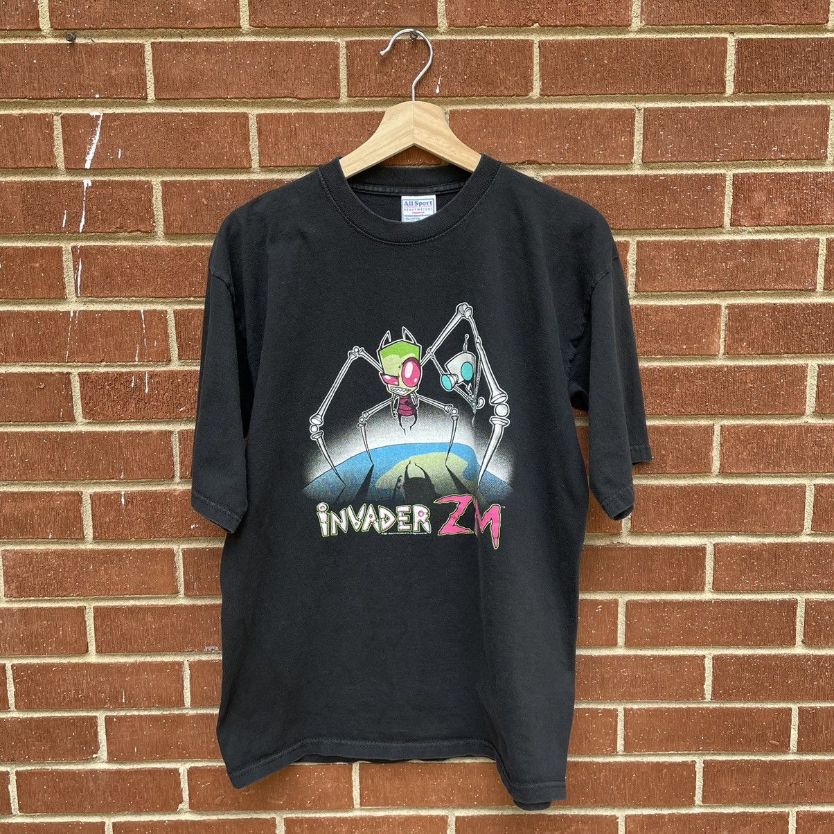 Nickelodeon × Vintage Vintage 2001 Nickelodeon Invader Zim Tee | Grailed