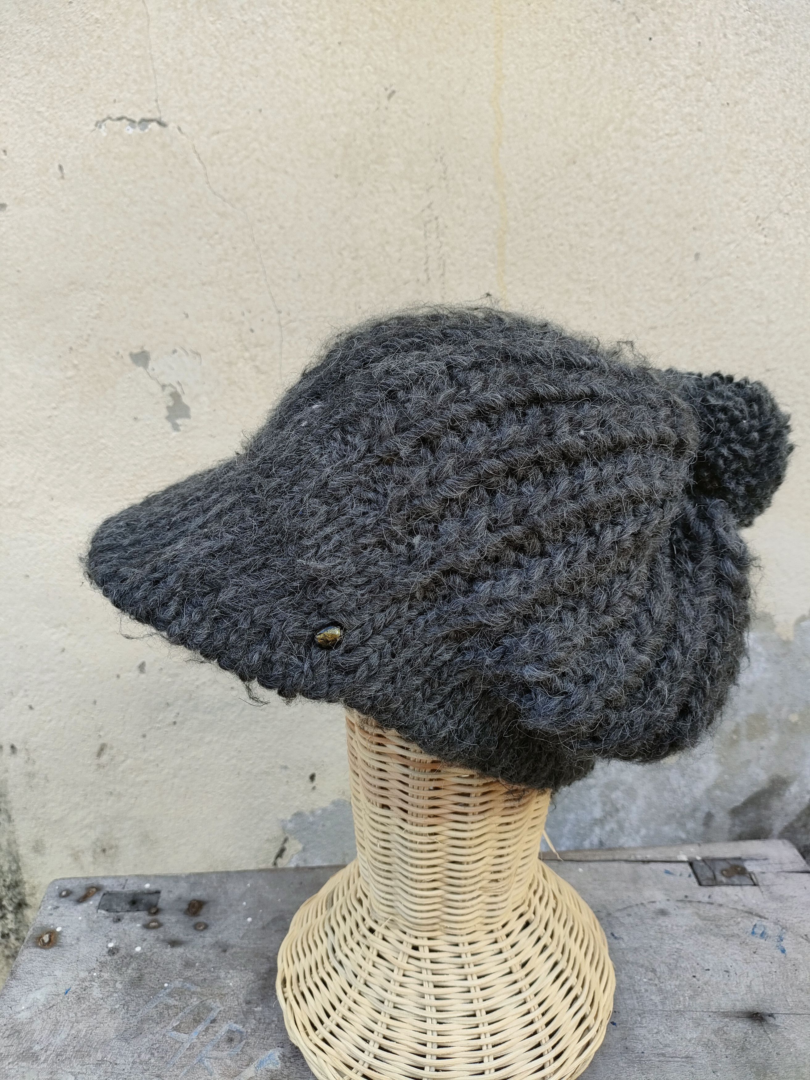 Ca4la × Robert Geller X Ca4la 👒 Ca4la Visor Wool Hat | Grailed