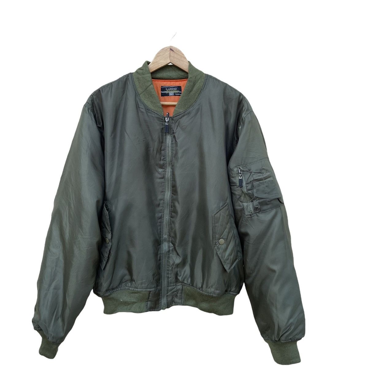 Japanese Brand Campri reversible bomber jacket | Grailed