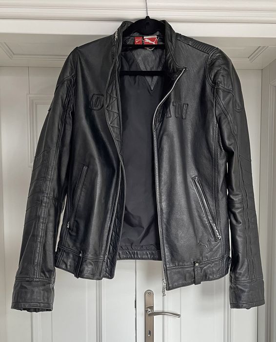 Puma 🔥 Rare Puma x Ducati Leather Jacket | Grailed