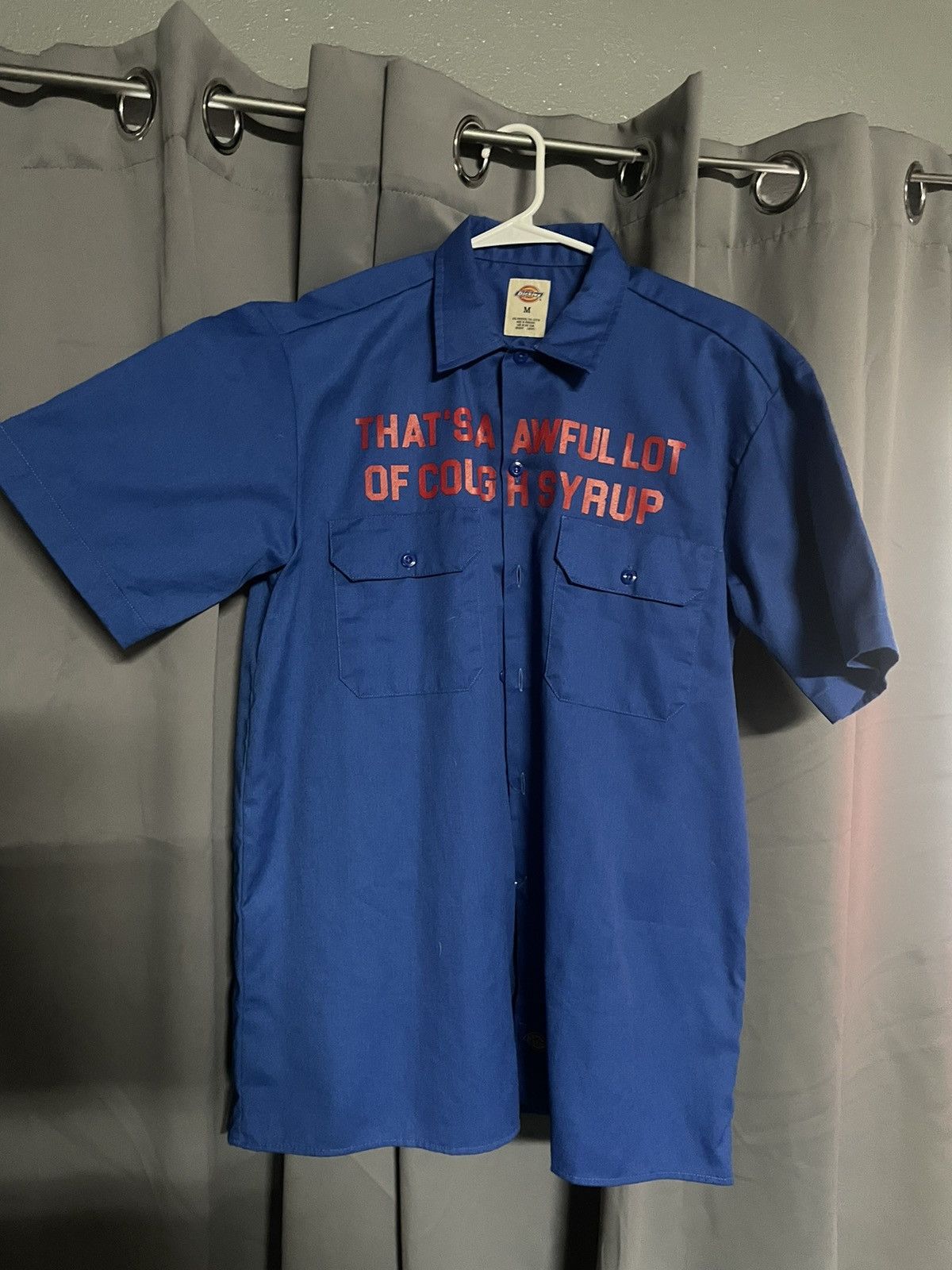 Designer × Dickies × Streetwear THATS A AWFUL LOT OF COUGH SYRUP ...