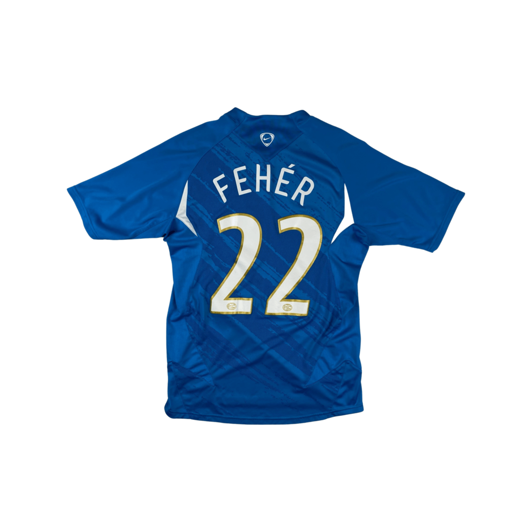 Nike × Soccer Jersey × Vintage PSV Eindhoven #22 Feher Football Shirt ...
