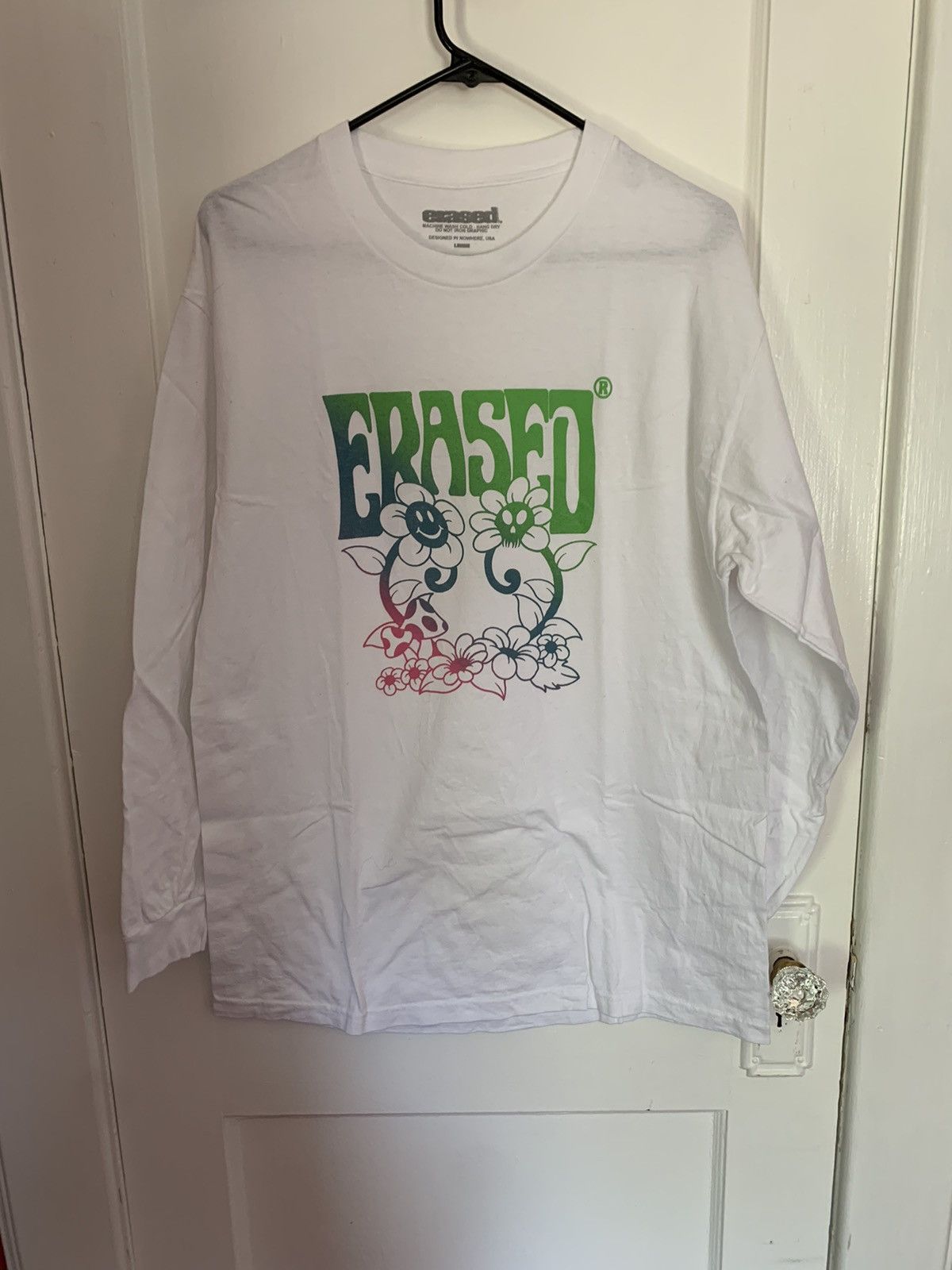 Erased Project Erased Project Long Sleeve - White | Grailed