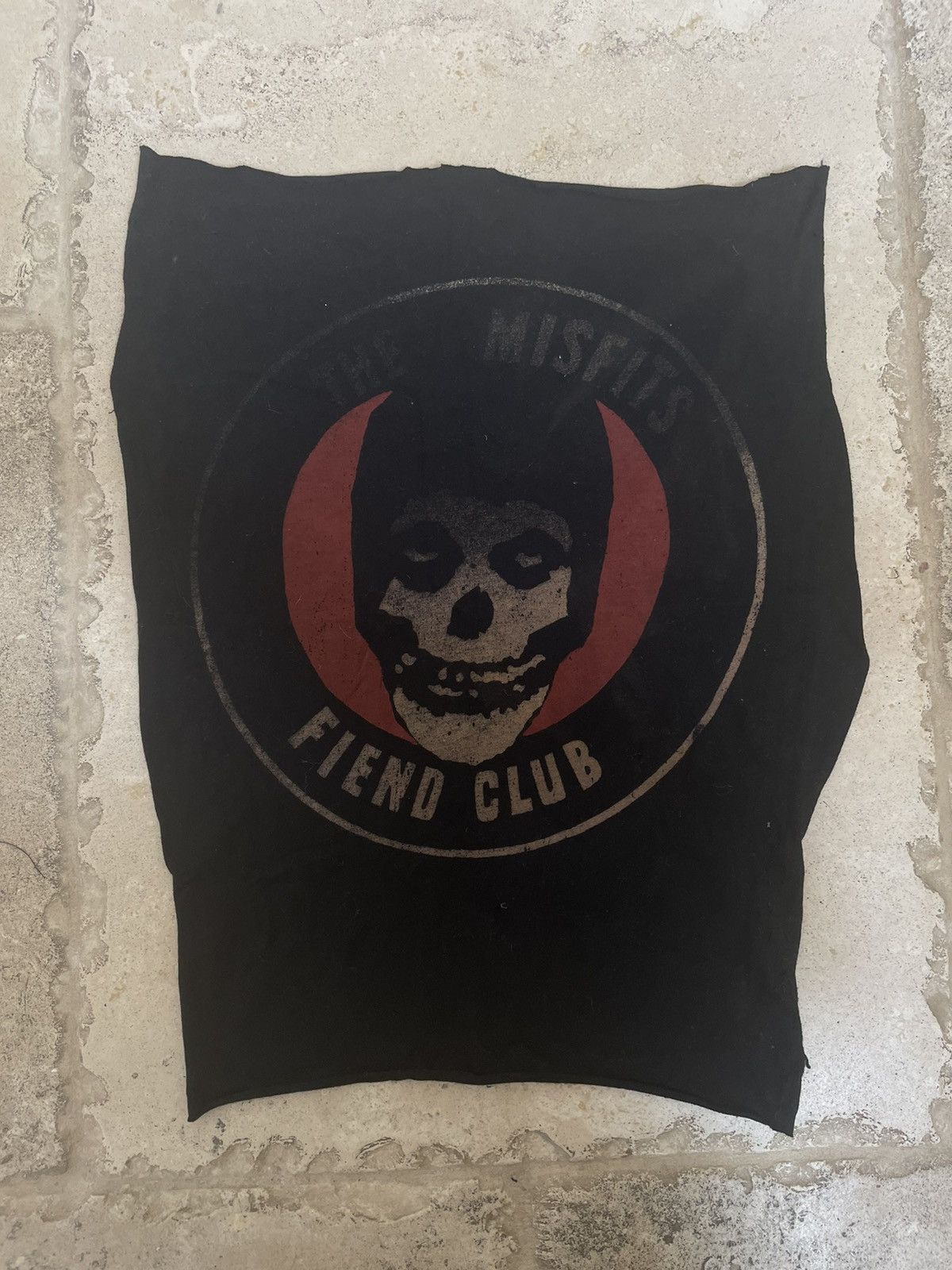 Band Tees × Misfits Misfits fiend club patch cut from vintage tshirt ...