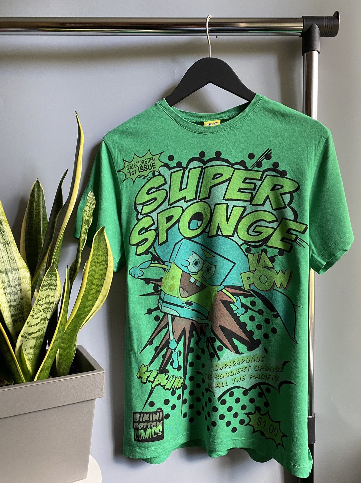Vintage Vintage 2009 SpongeBob “SuperSponge” T Shirt | Grailed