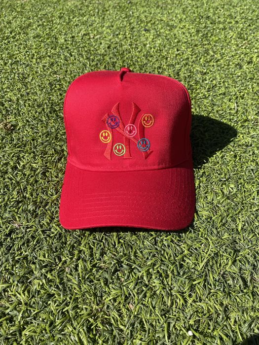 Vintage Yankees Smiley Cap | Grailed