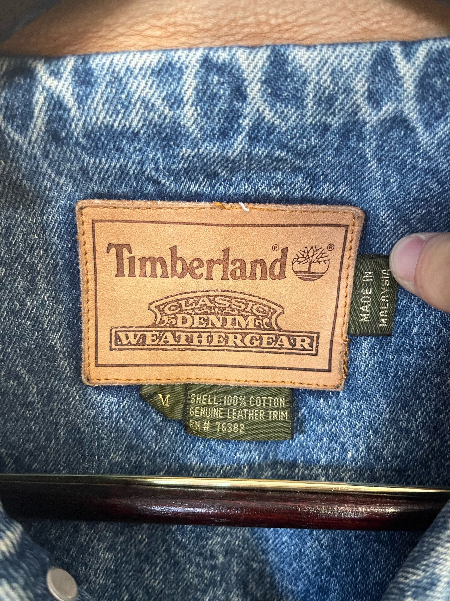 Timberland Vintage Timberland denim jacket Classic Denim Weathergear ...