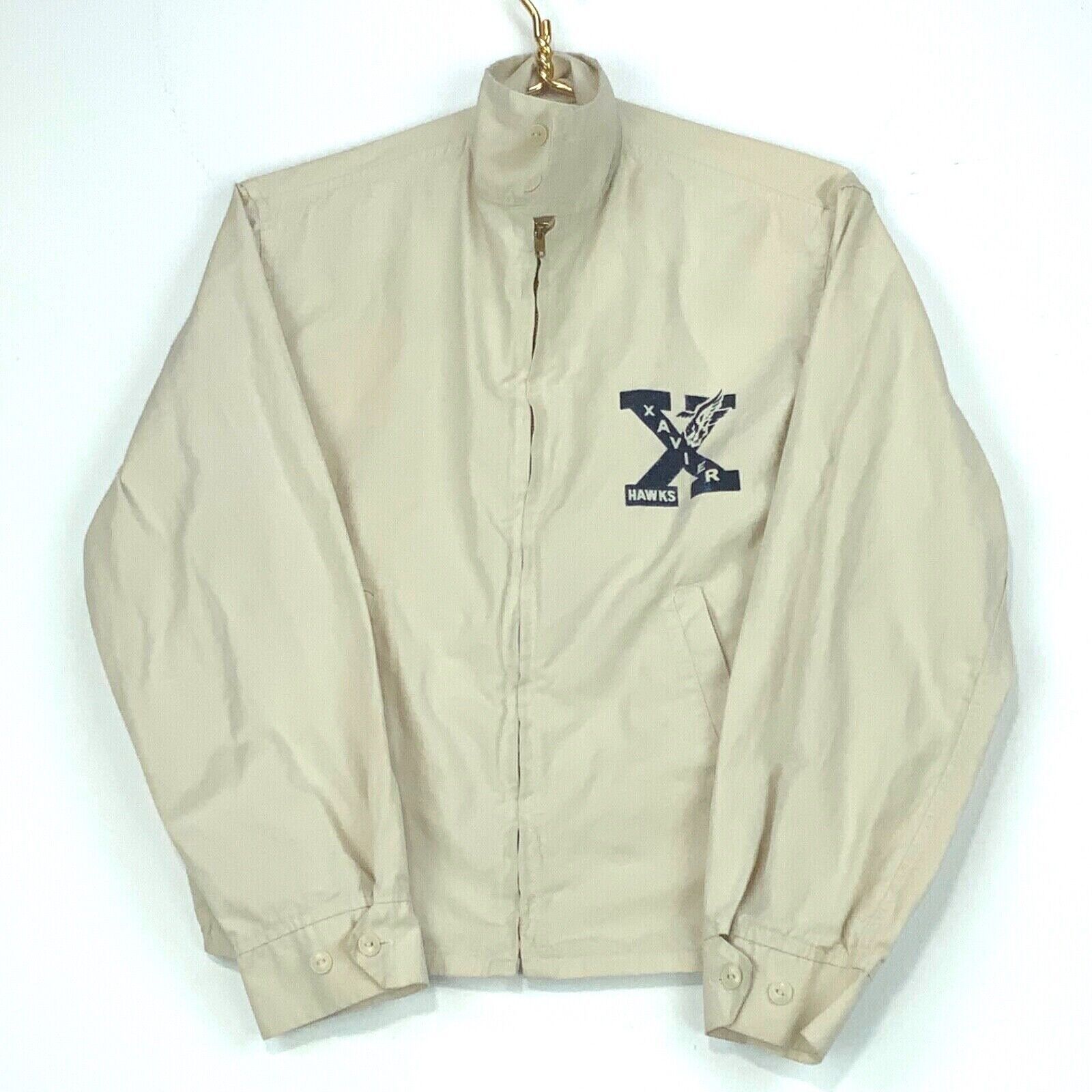 Champion Xavier Hawks Champion Vintage Full Zip Harrington Jacket Size ...
