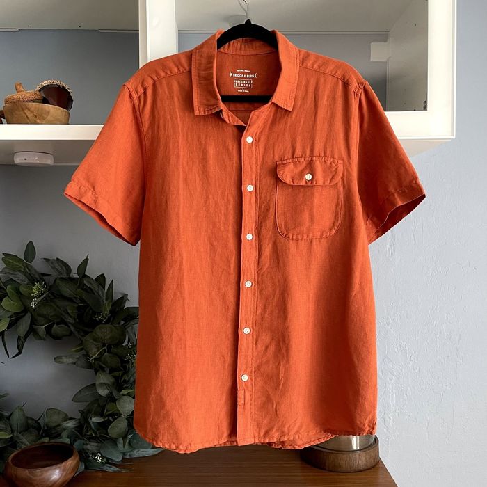 Bridge & Burn Bridge & Burn Shirt Organic Cotton Sustainable Series ...