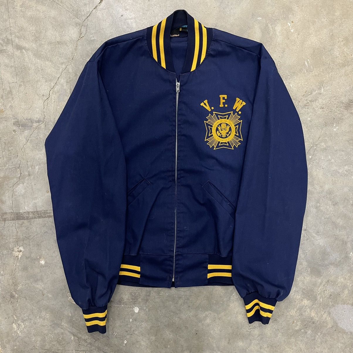 Champion × Vintage 1960s Vintage Champion Running Man VFW Jacket | Grailed