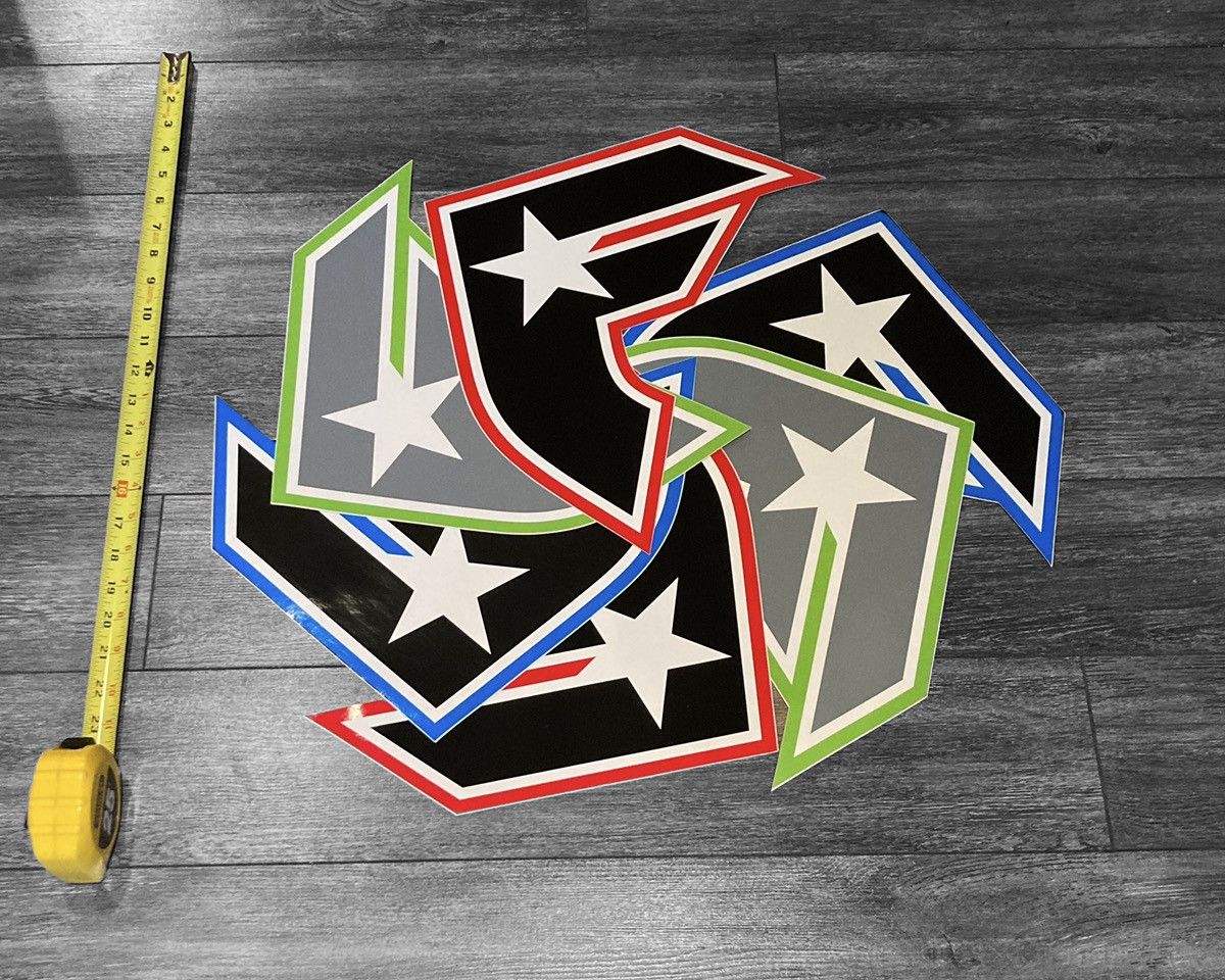 Famous Stars And Straps Giant FAMOUS SAS Stickers X6 - Travis Barker ...