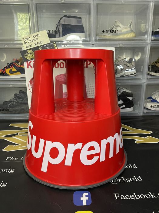 Supreme Supreme Wedo Step Stool Red FW20 Gently Used OG ALL | Grailed