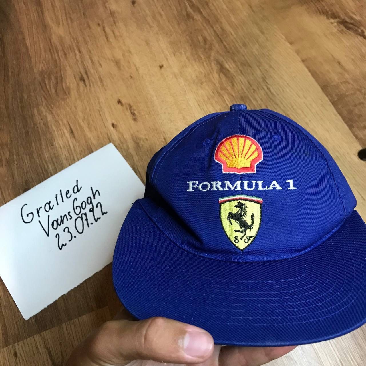 Ferrari Vintage Ferrari Shell Formula 1 Hat Cap Red Bull Marlboro | Grailed