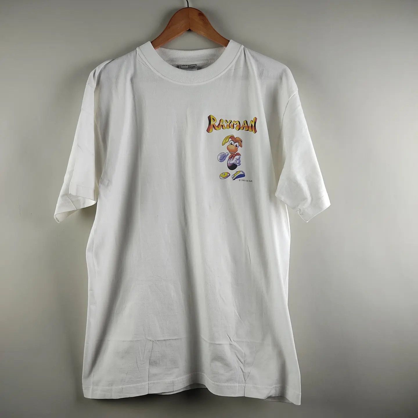 Anima × Nintendo × Vintage 1995 Rayman Ubisoft Promo Tee | Grailed