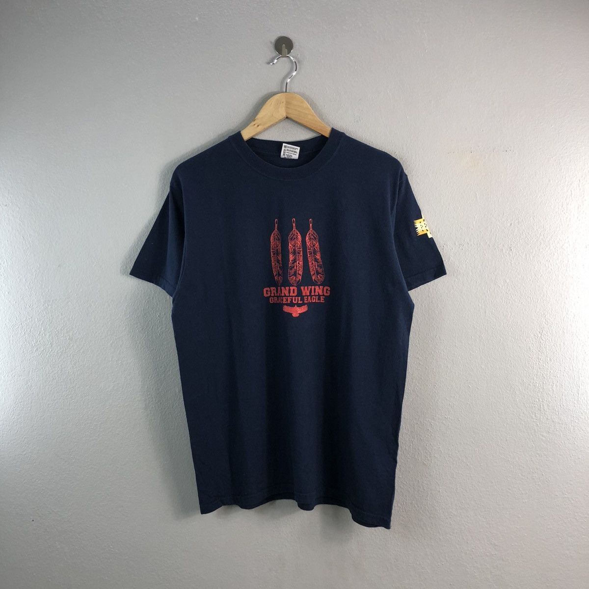 Vintage Vintage 90s Grand Wing Graceful Eagle Pendleton Design Tees | Grailed