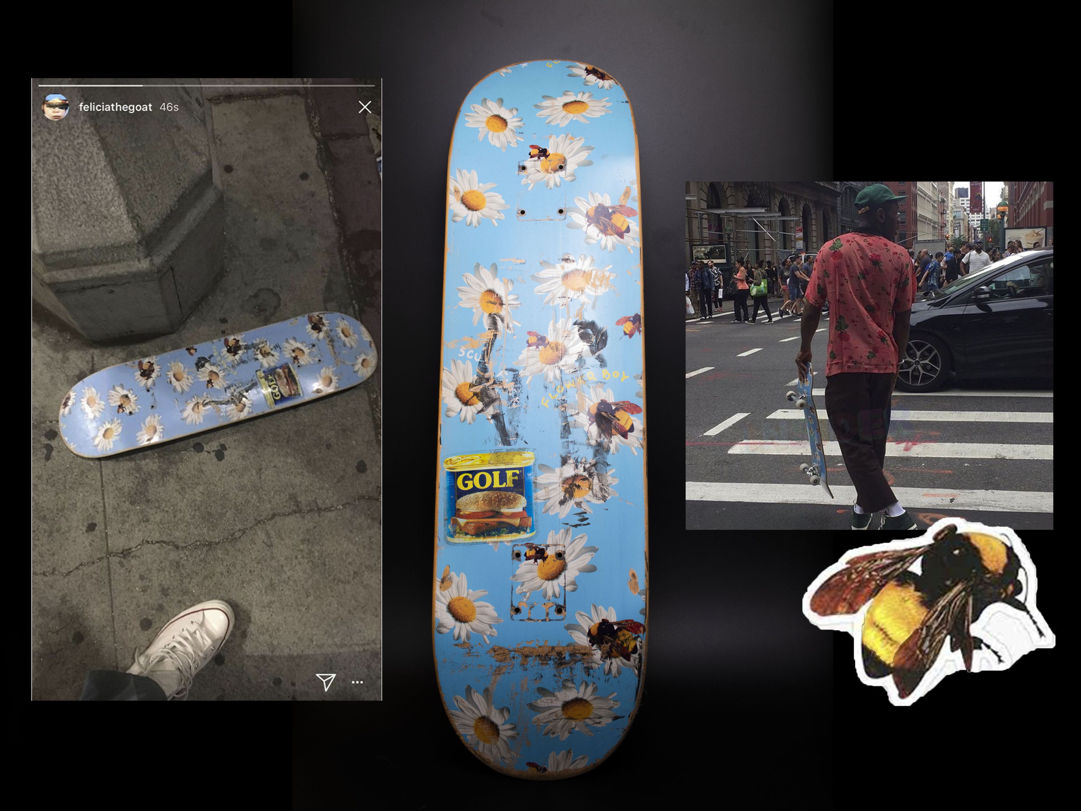 Golf Wang Tyler The Creator's Personally Owned Skateboard | Grailed