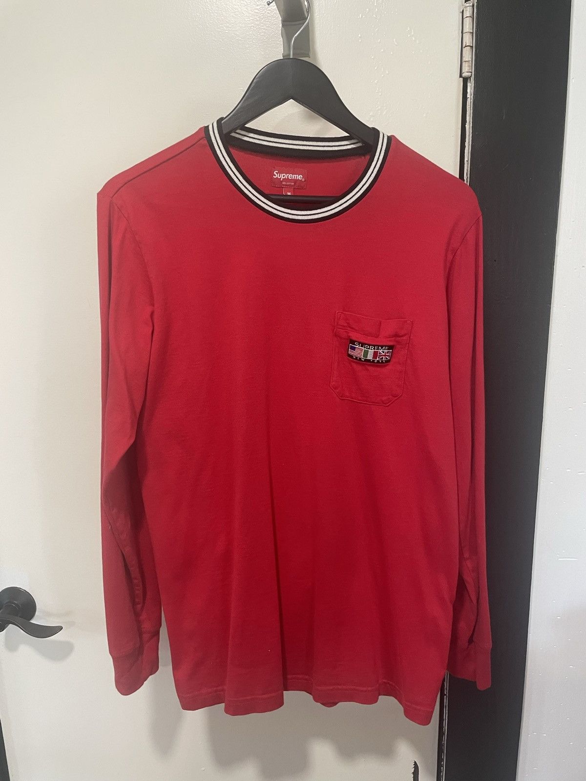 Supreme Supreme Flags Pocket L/S | Grailed