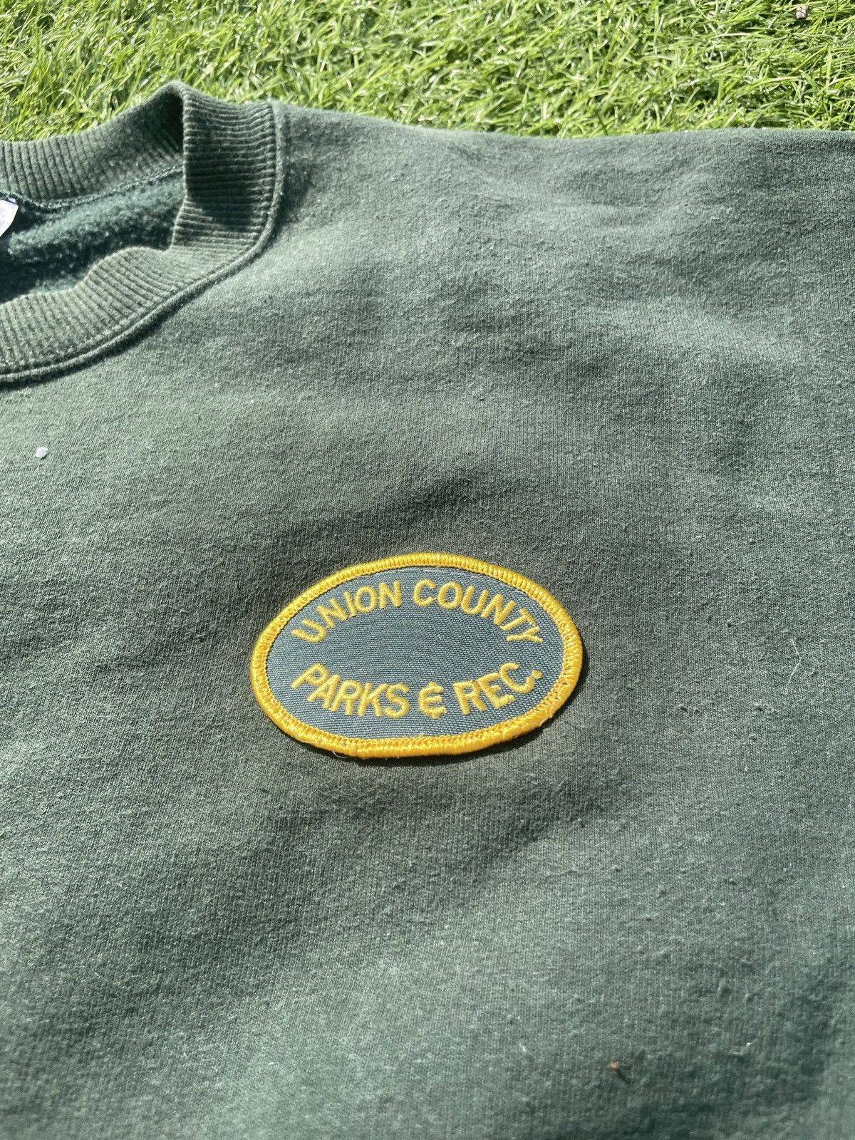 Vintage Vintage 90s Gildan Union County Parks & Rex Crewneck | Grailed