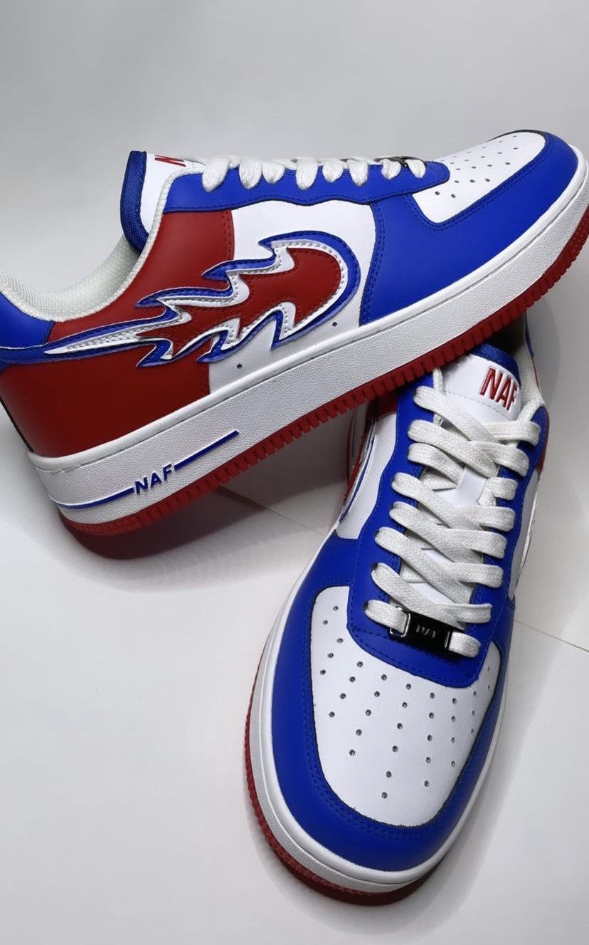 Custom NAF Global 4th of July Sneakers 13 Shoes Custom Hype | Grailed