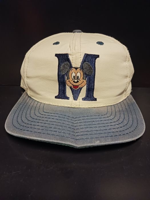 Vintage Vintage 1990s Mickey Mouse Disney Snapback Hat | Grailed
