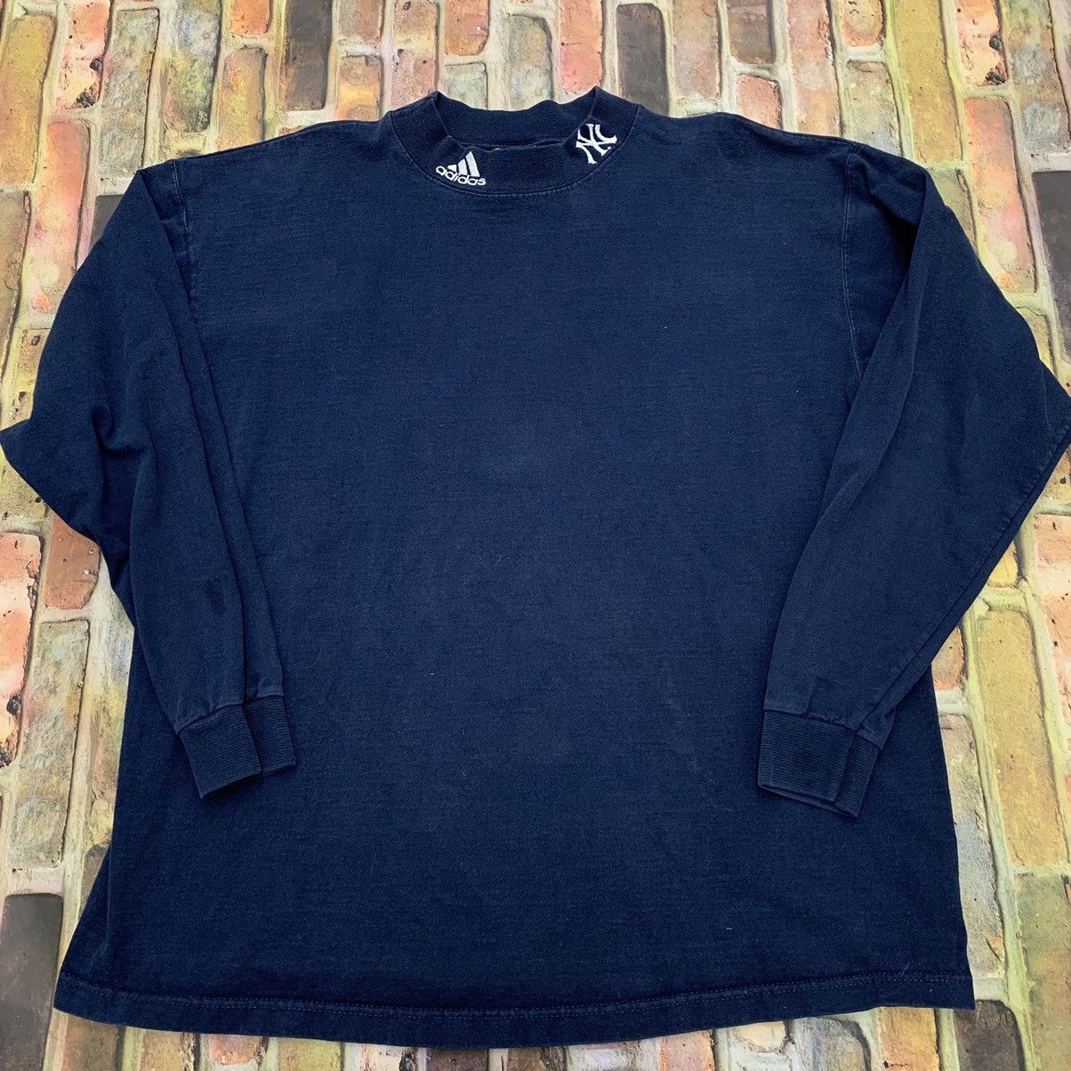 Adidas × MLB × Vintage Vintage New York Yankees turtleneck shirt | Grailed