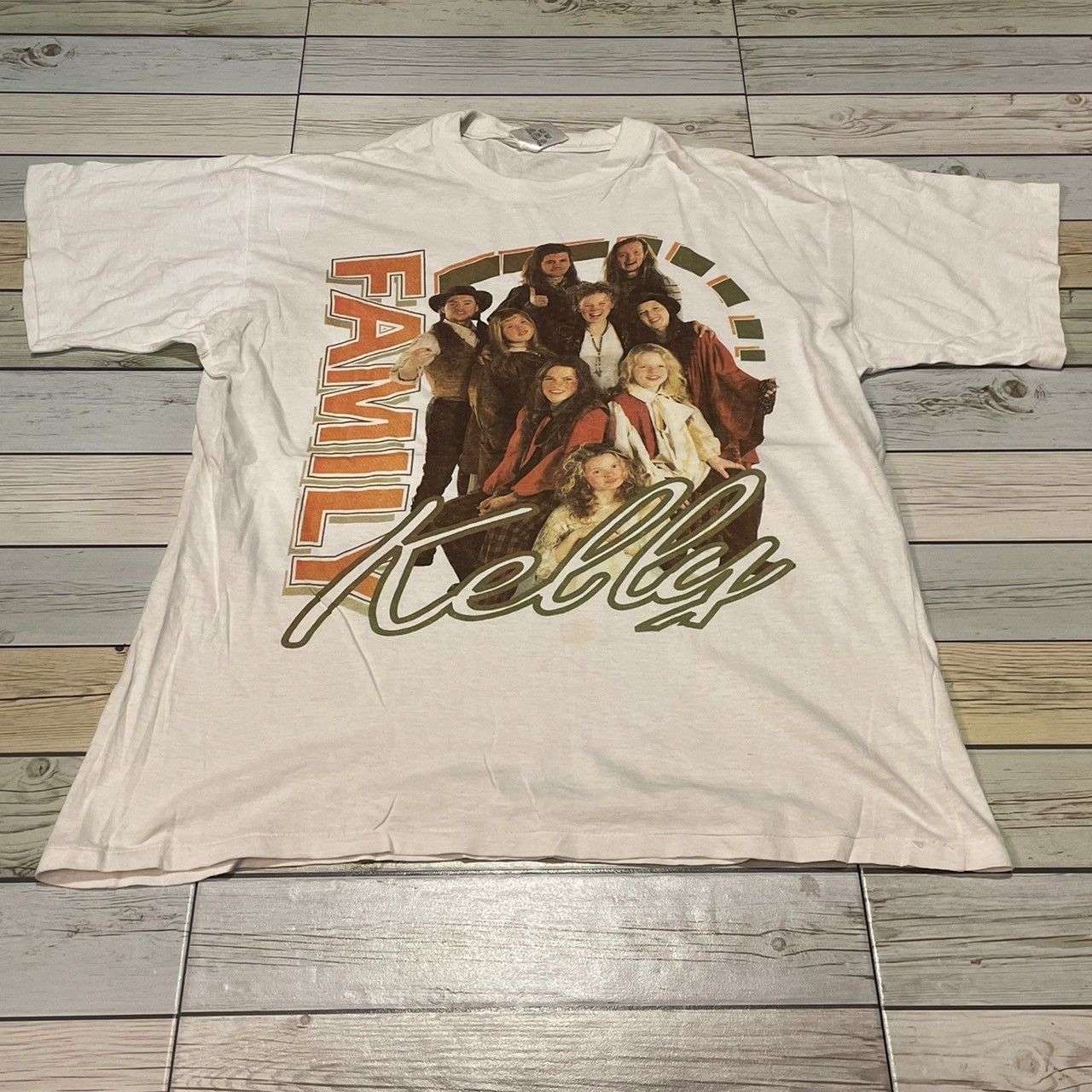 Vintage 🔥 Free Shipping 🔥 Vintage 90’s Kelly Family Band T Shirt | Grailed
