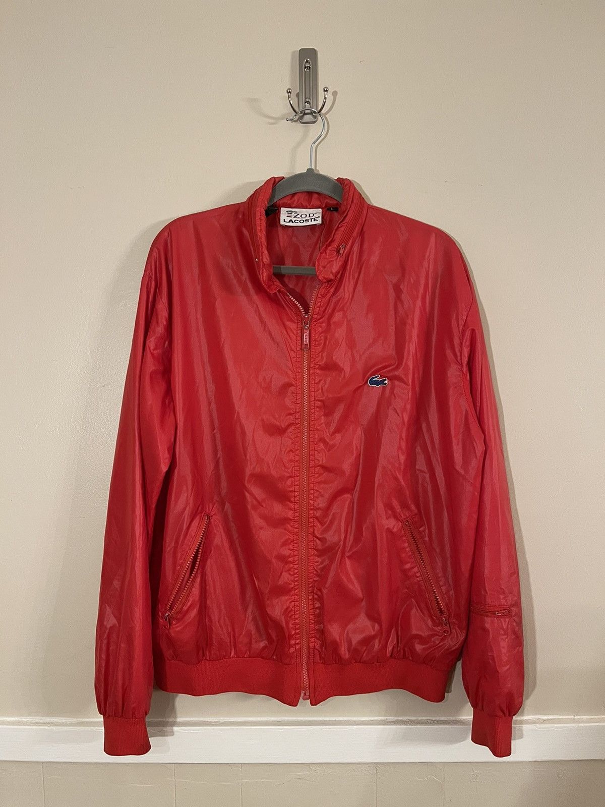 Izod × Lacoste × Vintage Vintage 80s Lacoste x IZOD Racing Bomber | Grailed