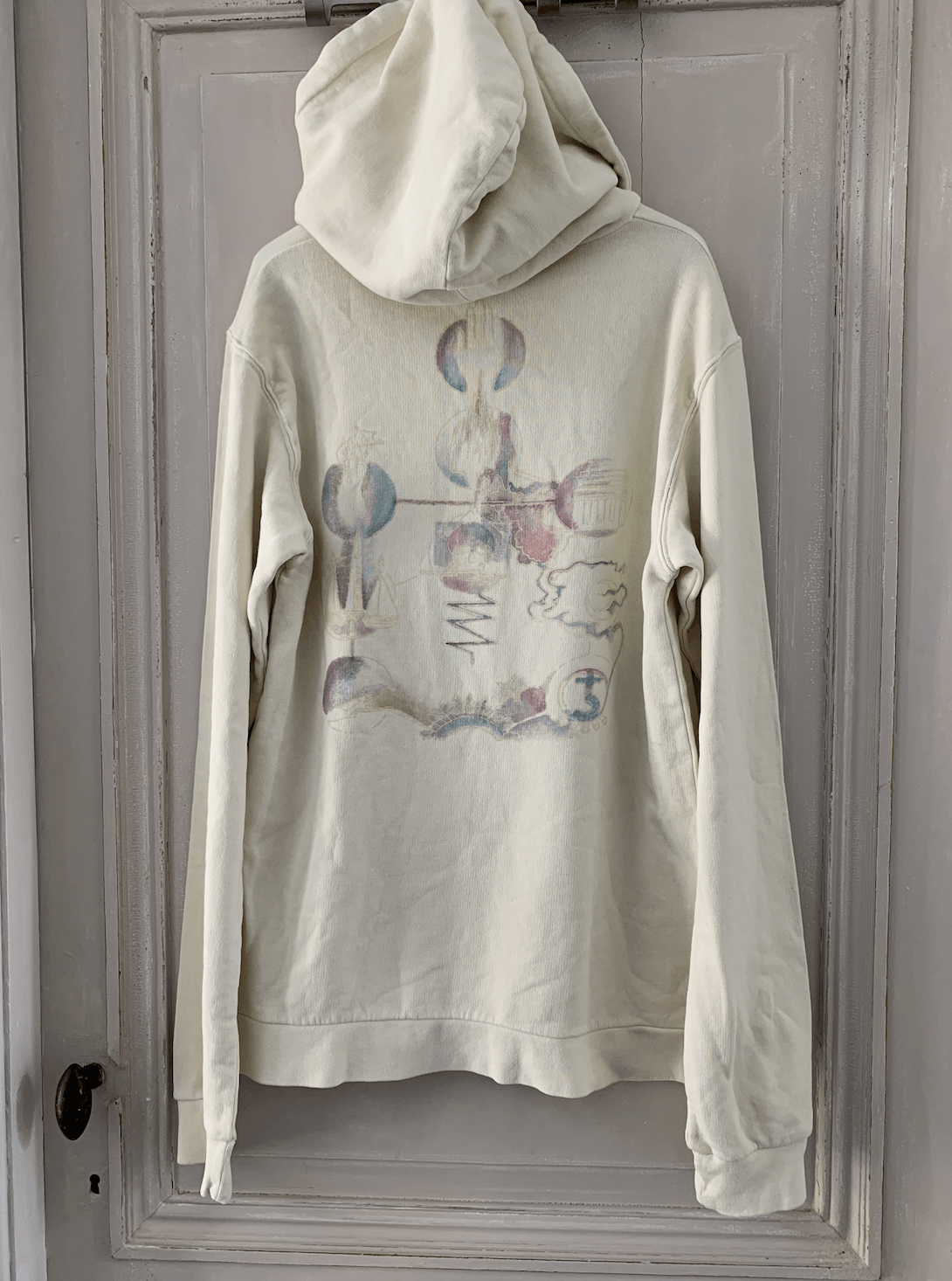 Raf Simons Raf Simons May The Circle Be Unbroken hand painted Raree ...