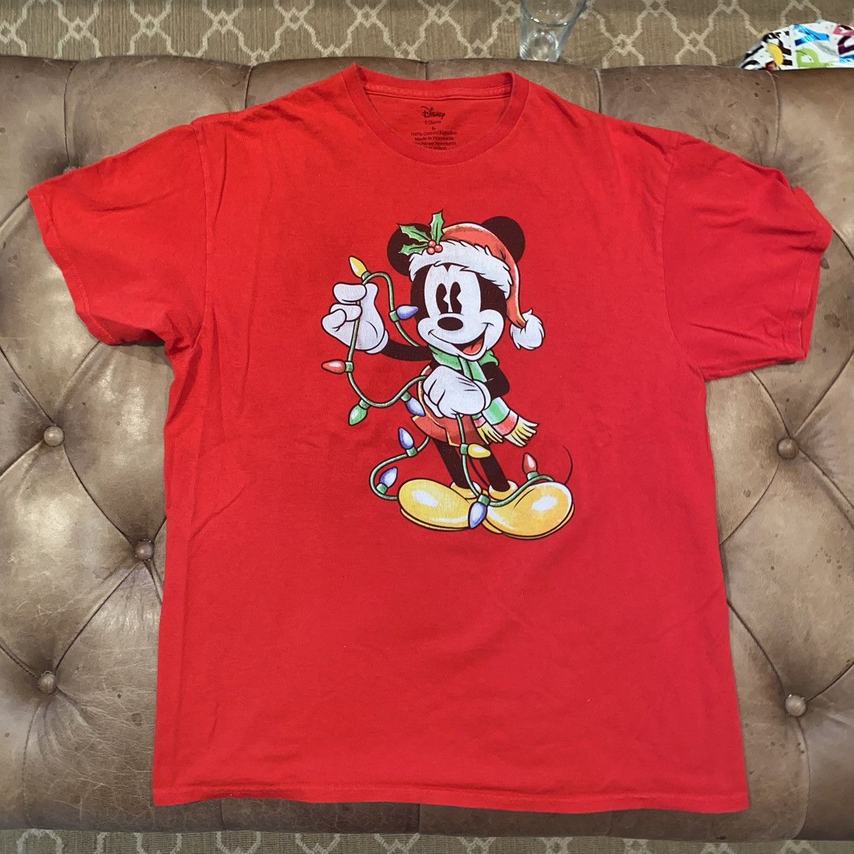 Disney Mickey Mouse Christmas T-Shirt | Grailed