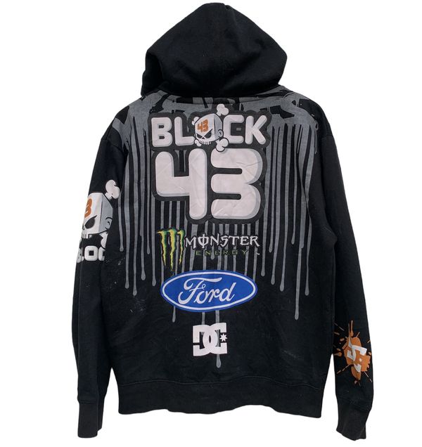 Dc DC Shoes Monster Energy Zip Up Hoodie | Grailed