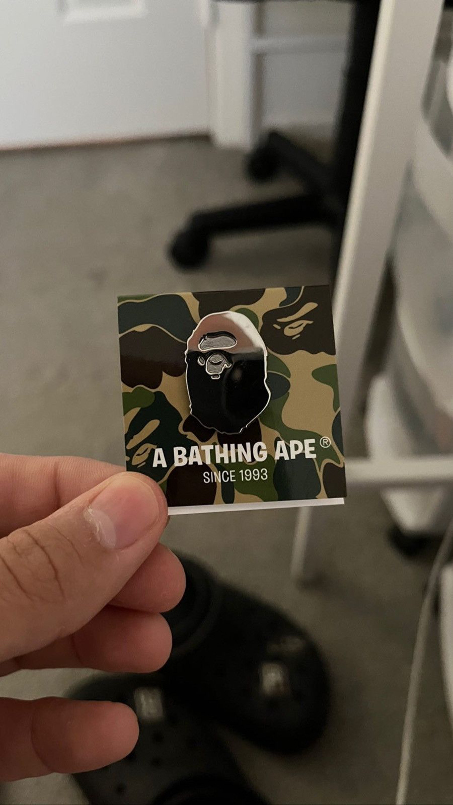 Bape Bape pin | Grailed