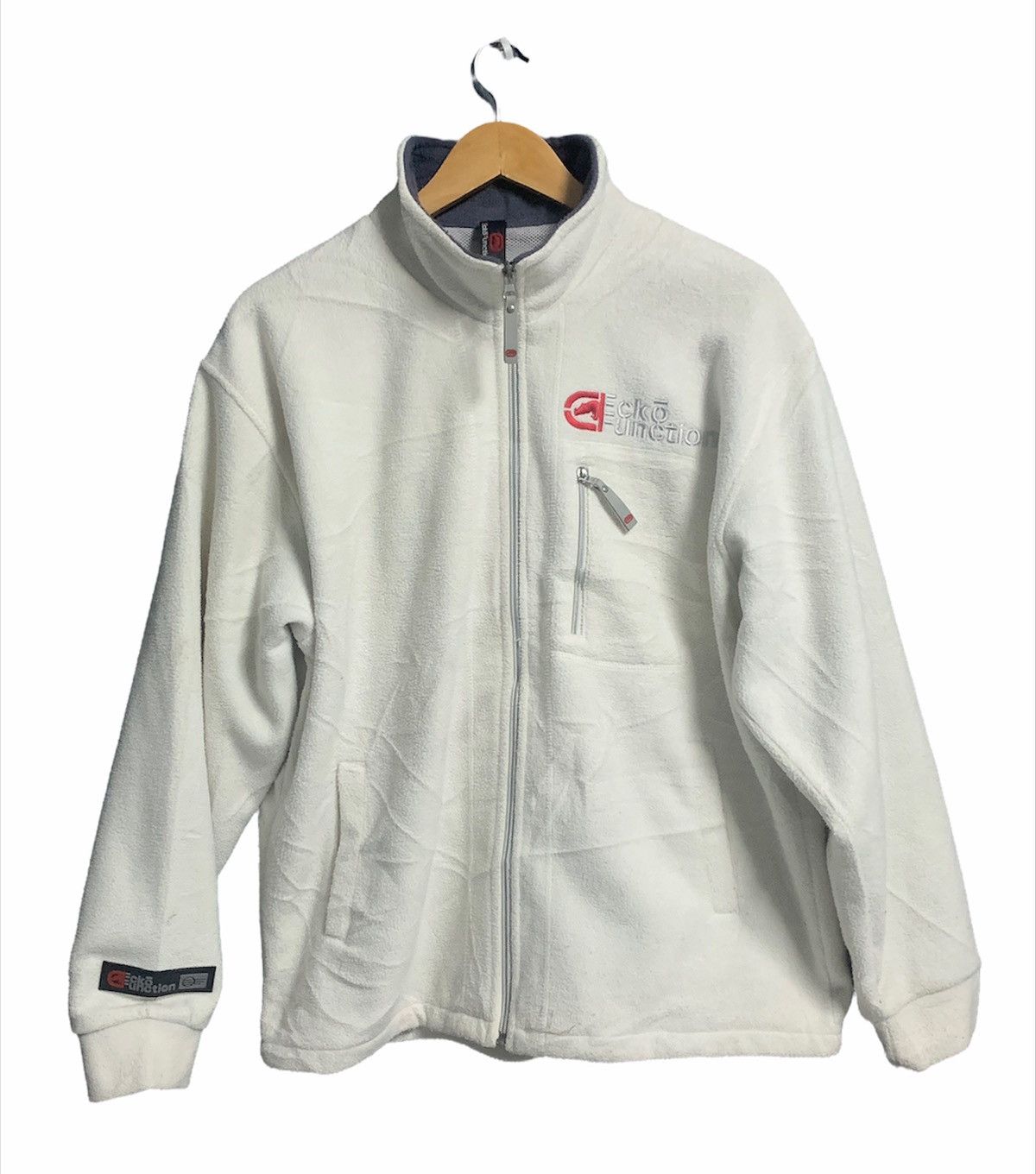 Ecko Unltd. × Vintage VINTAGE ECKO UNLTD FLEECE EMBROIDERY LOGO OUTDOOR JACKET | Grailed