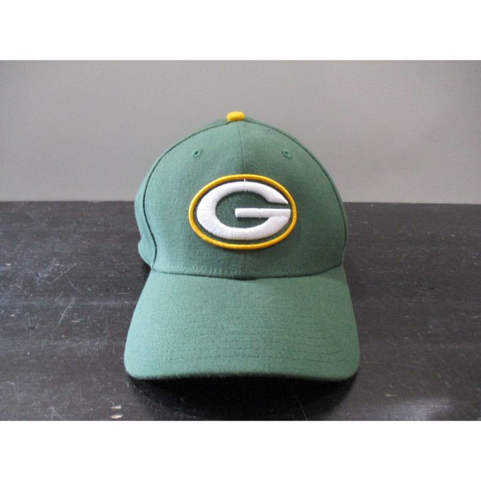 New Era Green Bay Packers Hat Fitted Adult Medium Green Yellow New Era ...