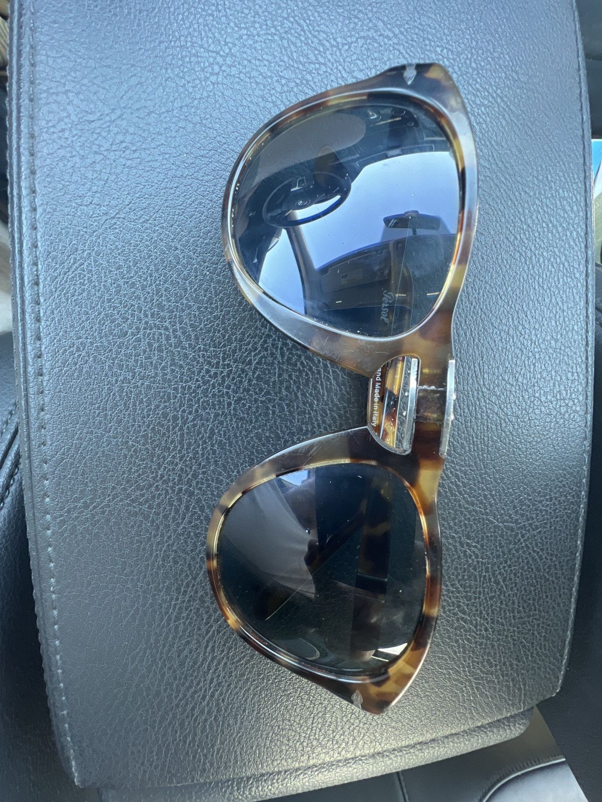 Persol PERSOL 714 ORIGINAL HAVANA LIGHT BLUE GRADIENT SUNGLASSES | Grailed